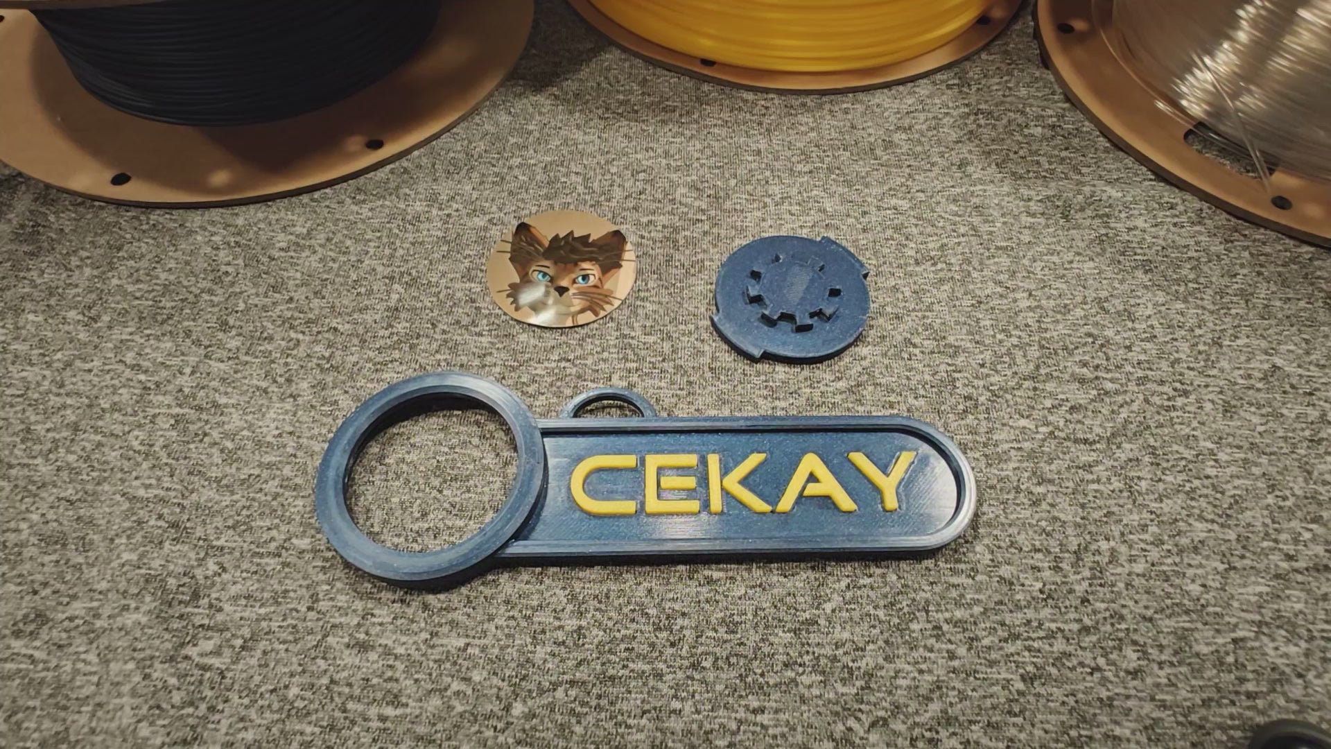 VRChat-Style Convention Badge – Cekay 3D